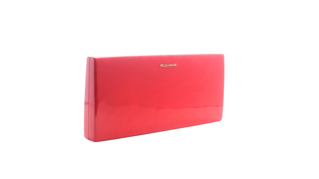 RED MAGAZINE CLUTCH – MELE + MARIE