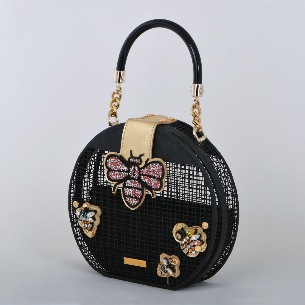 Handmade Metal Clutch Bag: Freedom Bee Deborah – MELE + MARIE